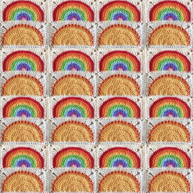 Crochet Panel Pattern - Etsy