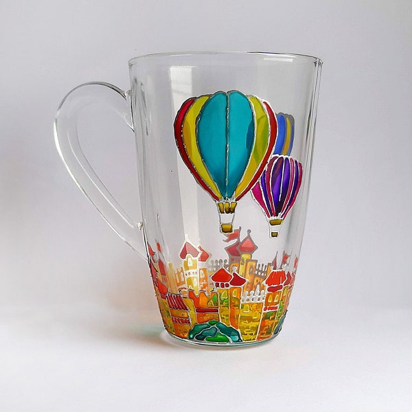 Hand Painted Tea Cup - Etsy