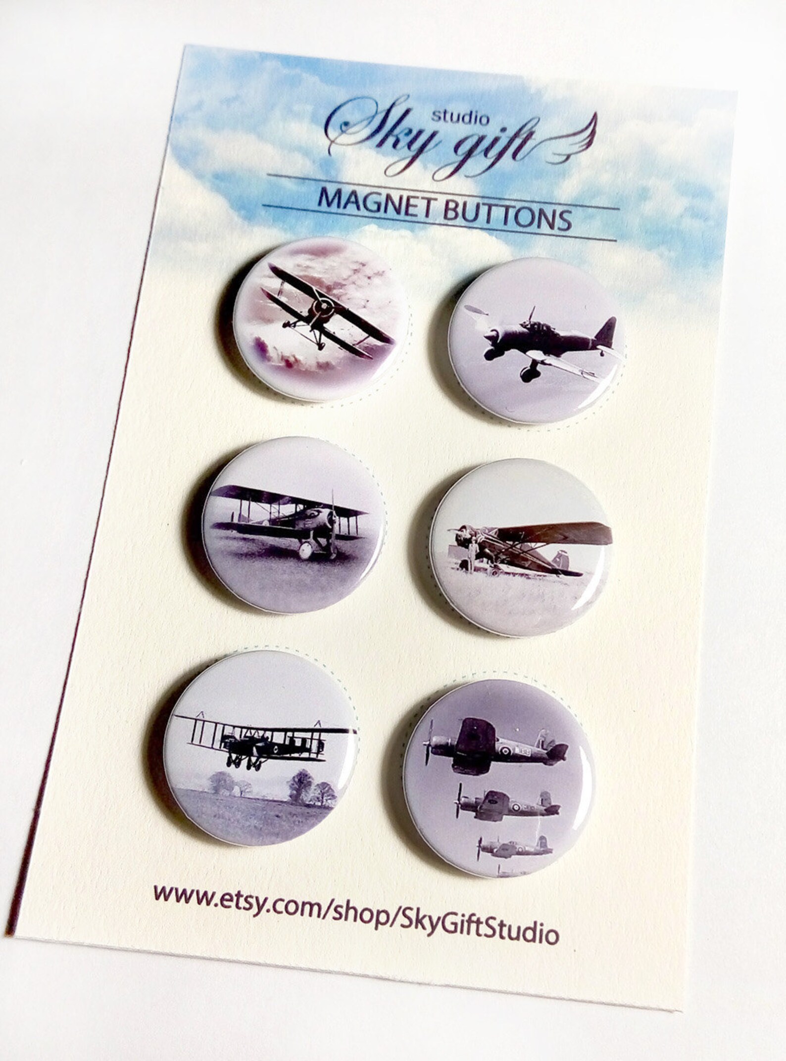 Fridge Magnet 1, Screws Aircraft Refrigerator Magnet Set 6, Fridge ...