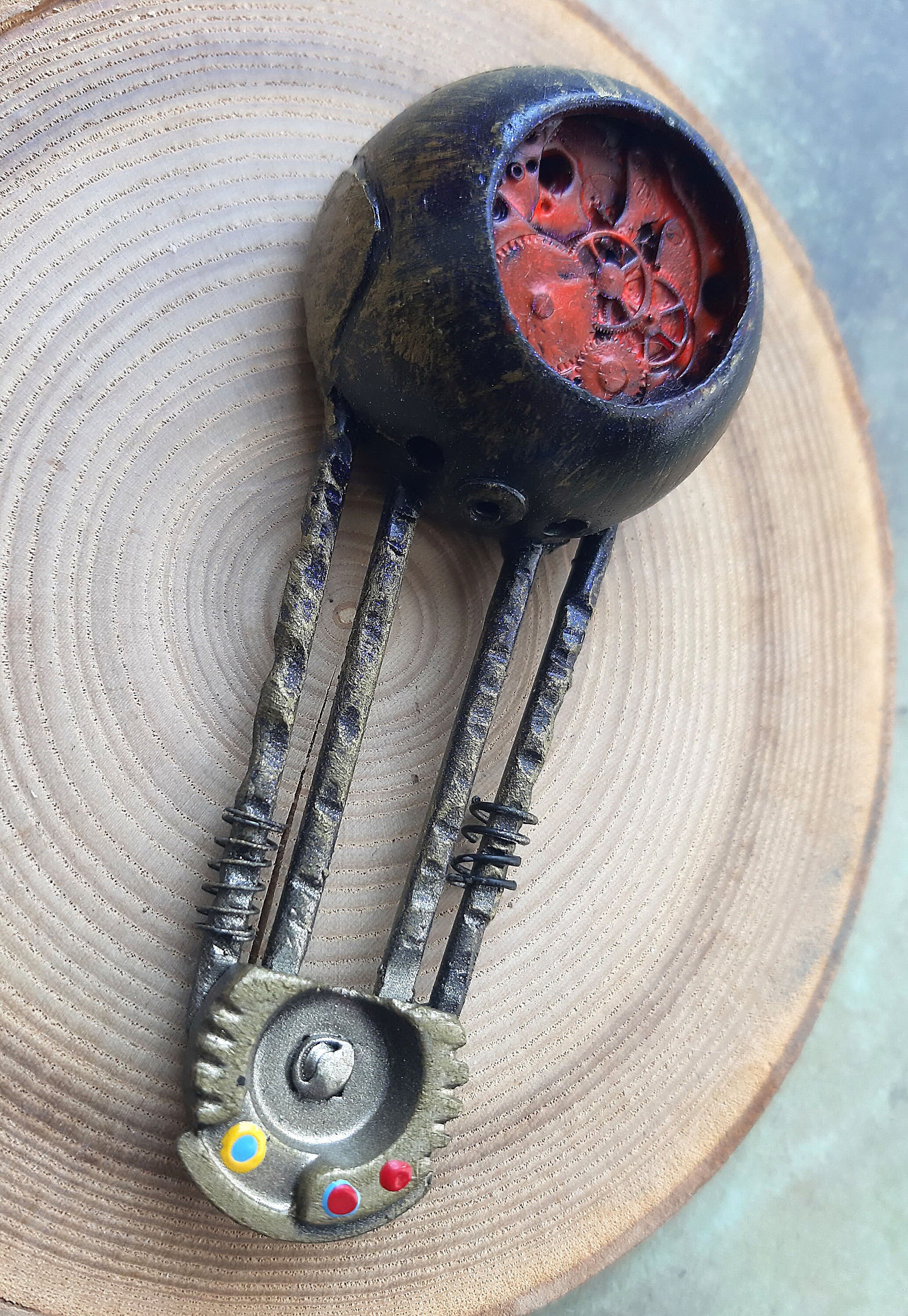 Steampunk Fridge Magnet Steampunk Refrigerator Magnet Steel - Etsy