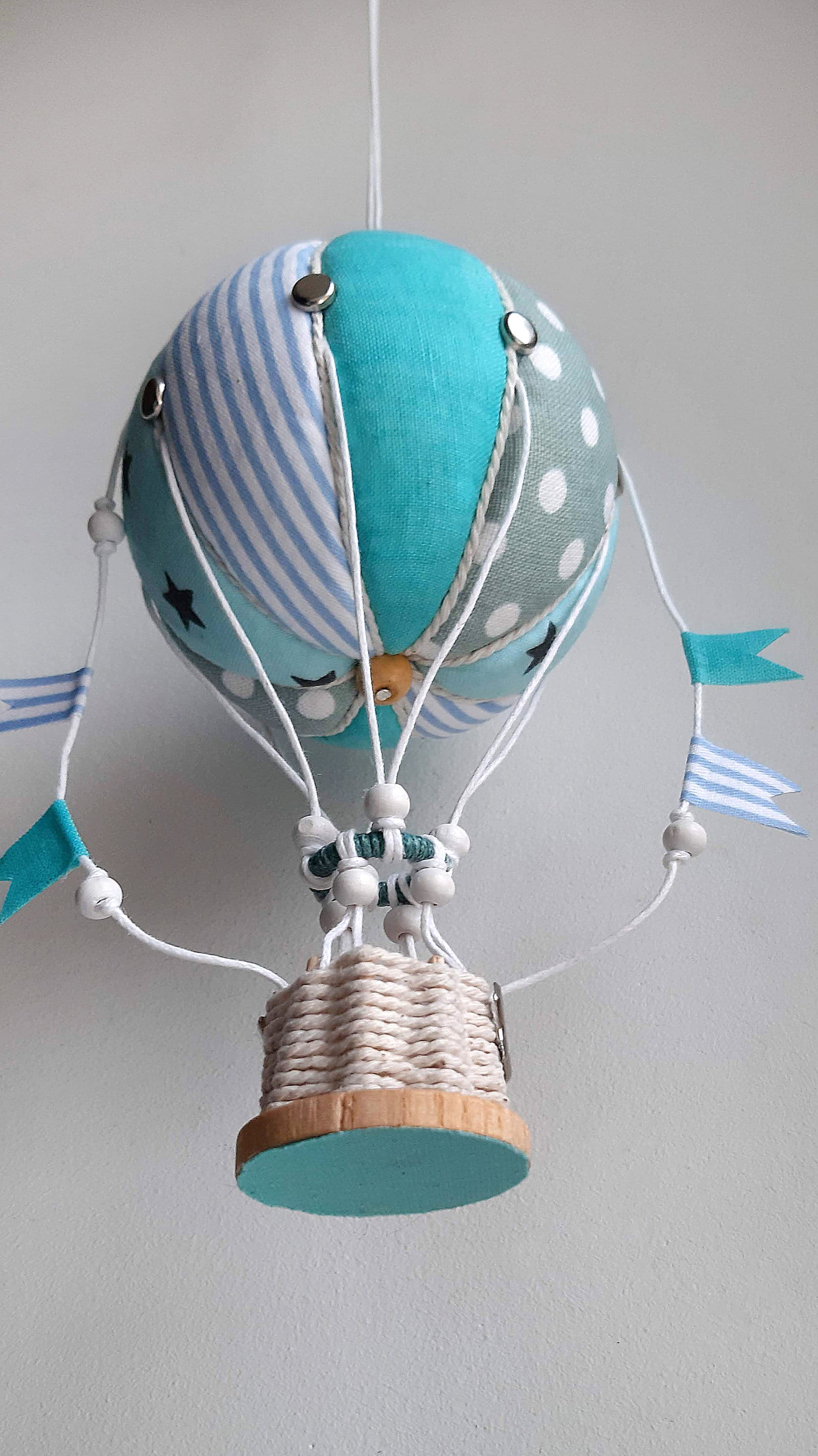 Hot Air Balloon Model Decorative Hot Air Balloons Textile - Etsy