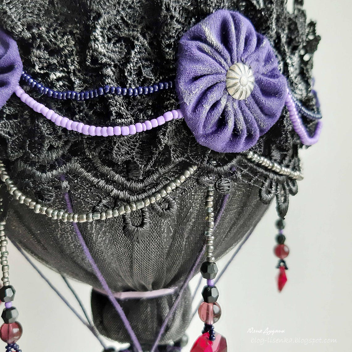 Gothic Hot Air Balloon Mobile: Handmade Decoration - Etsy
