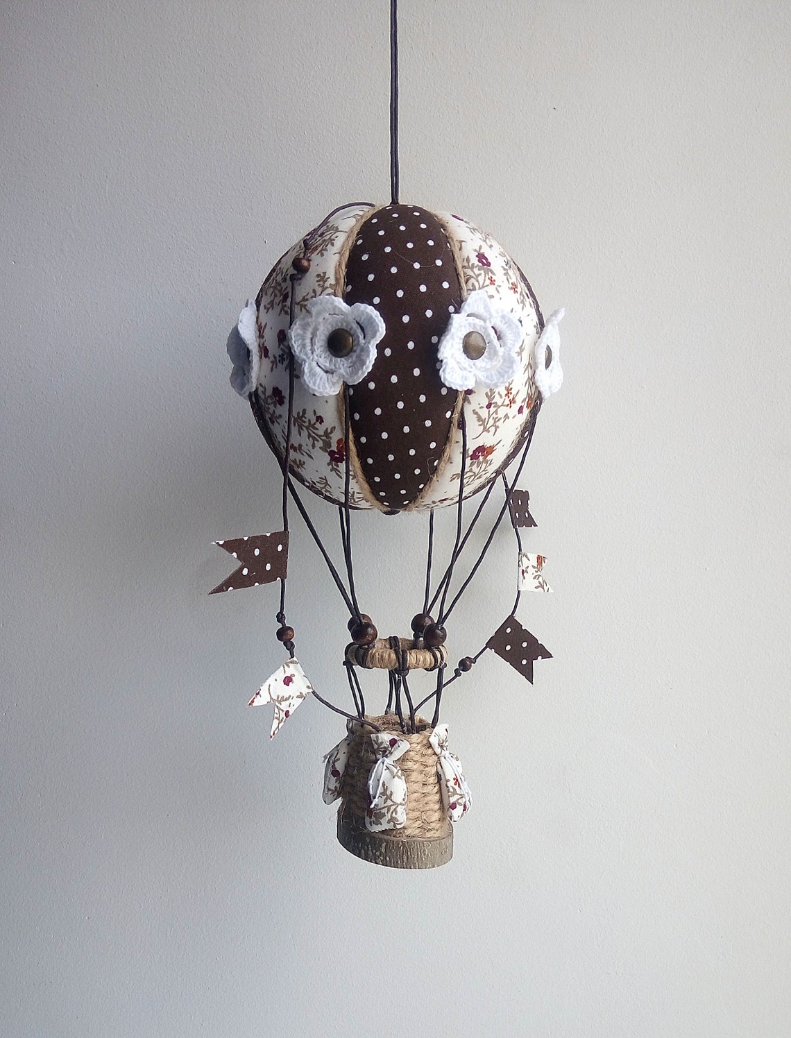 Hot Air Balloon Model Decorative Hot Air Balloons Textile - Etsy