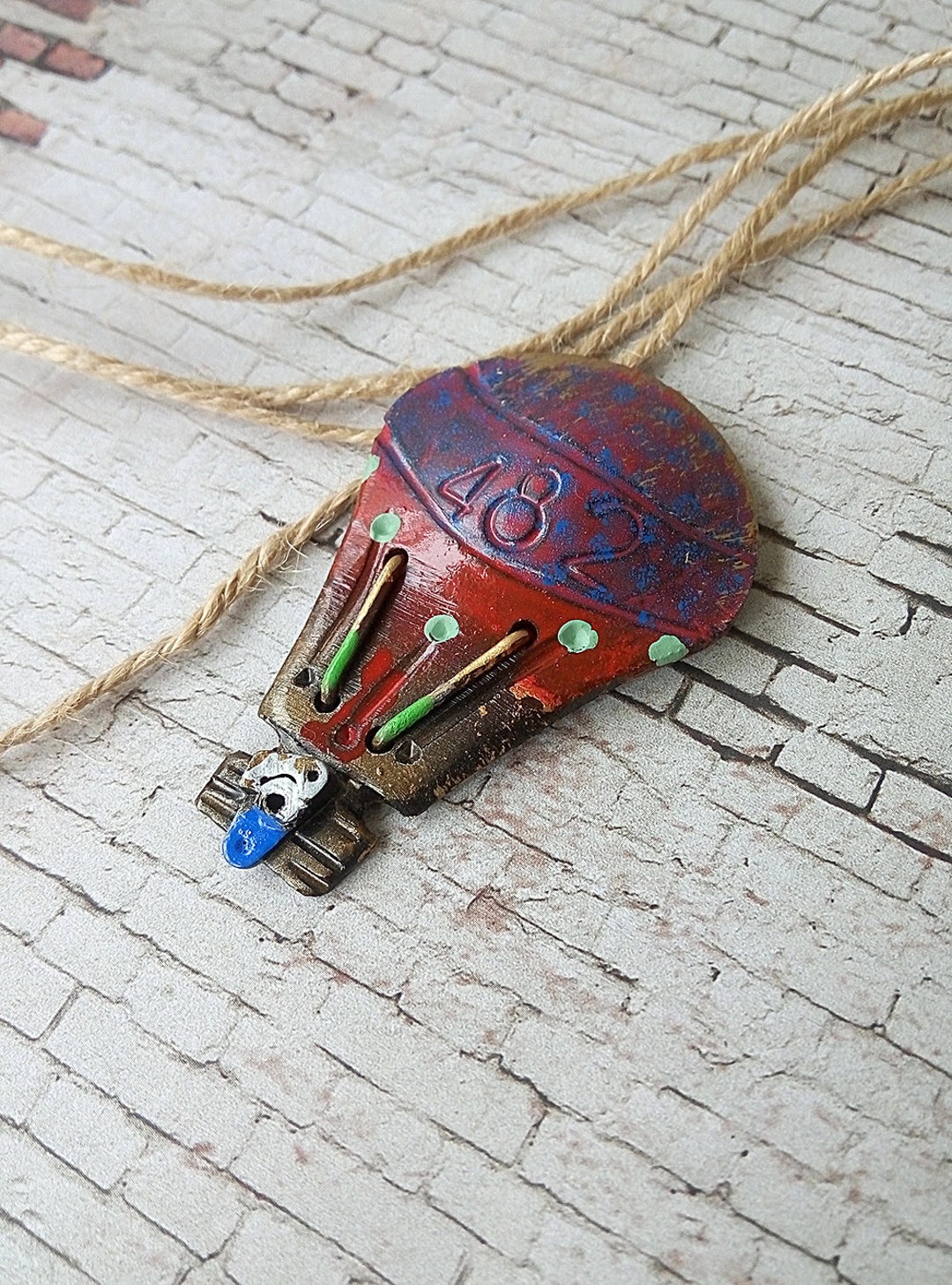 Steampunk Fridge Magnet, Steel Refrigerator Magnet, Hot Air Balloon - Etsy
