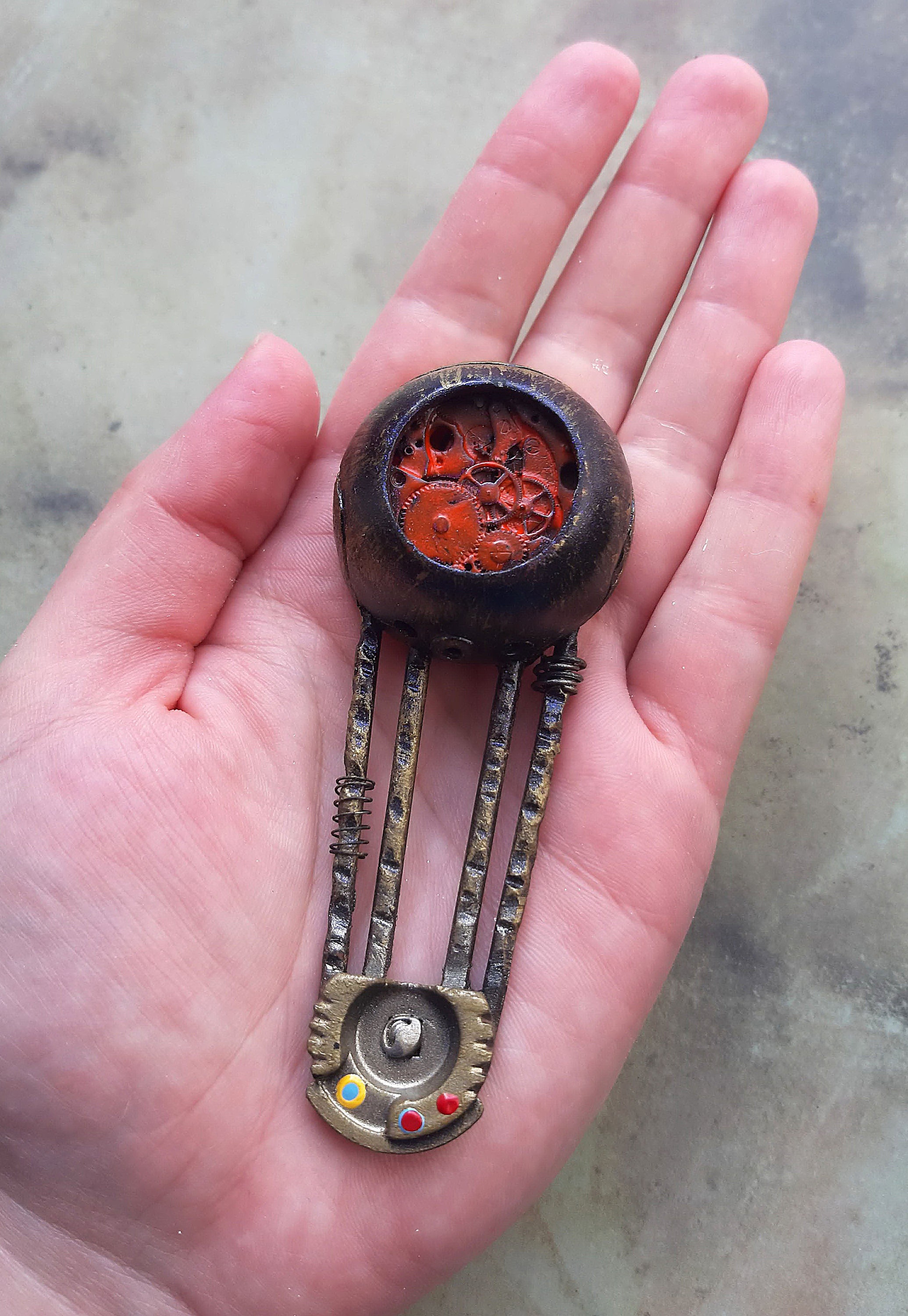 Steampunk Fridge Magnet Steampunk Refrigerator Magnet Steel - Etsy