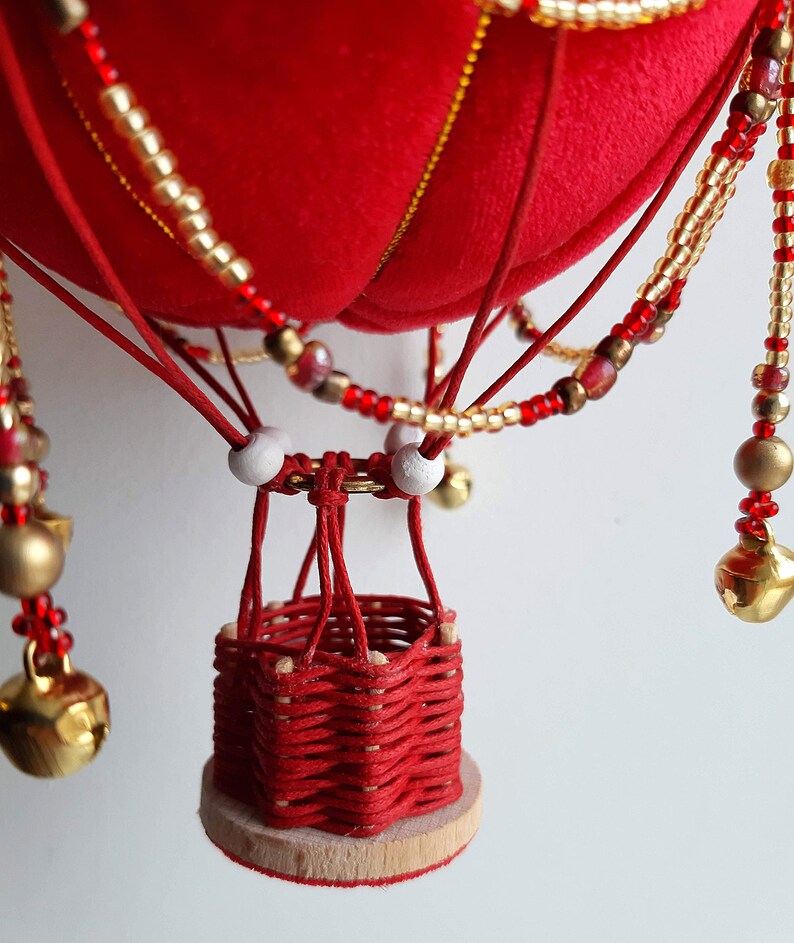 Hot Air Balloon Model Decorative Hot Air Balloons Textile - Etsy