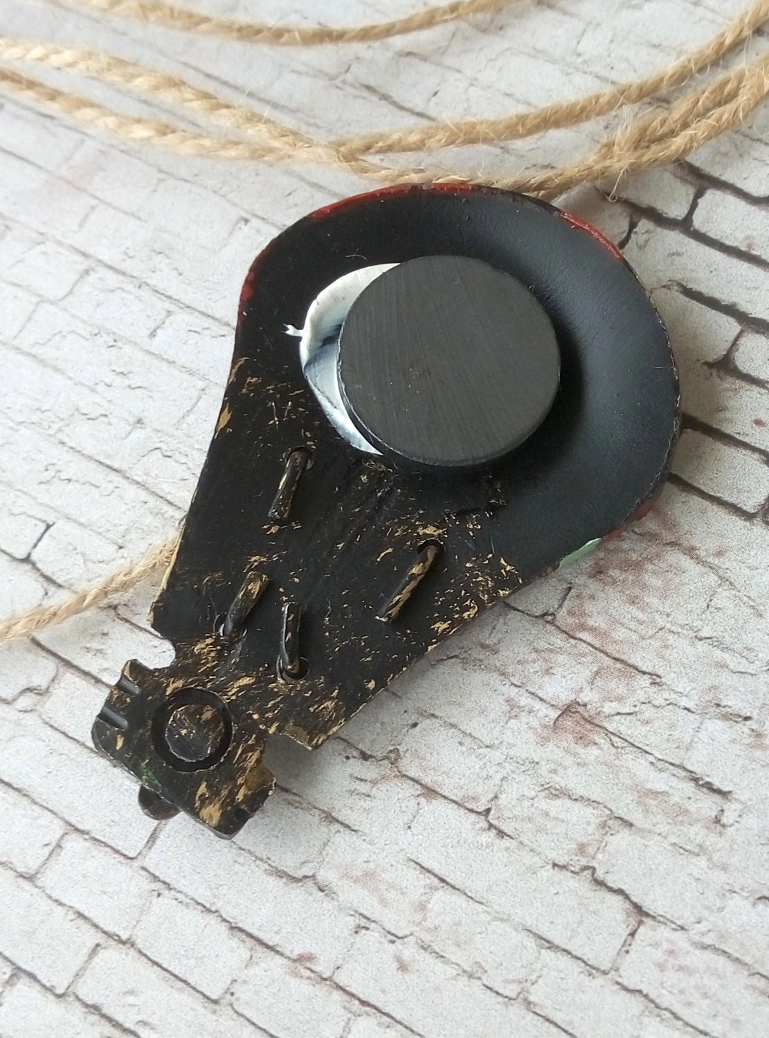 Steampunk Fridge Magnet, Steel Refrigerator Magnet, Hot Air Balloon - Etsy