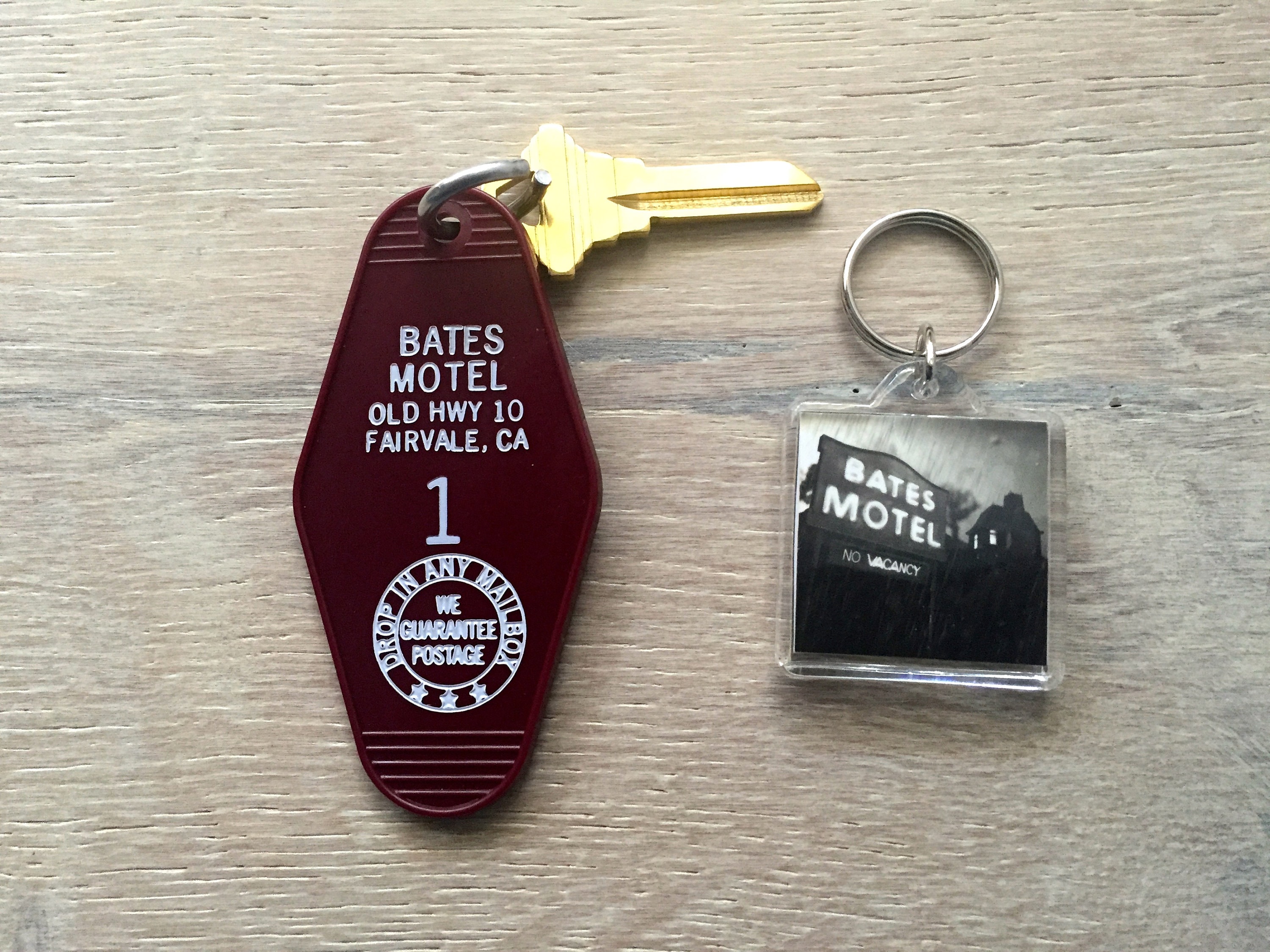 Buy One-get One Free Psycho Bates Motel Room Key Number 1 | Etsy New ...