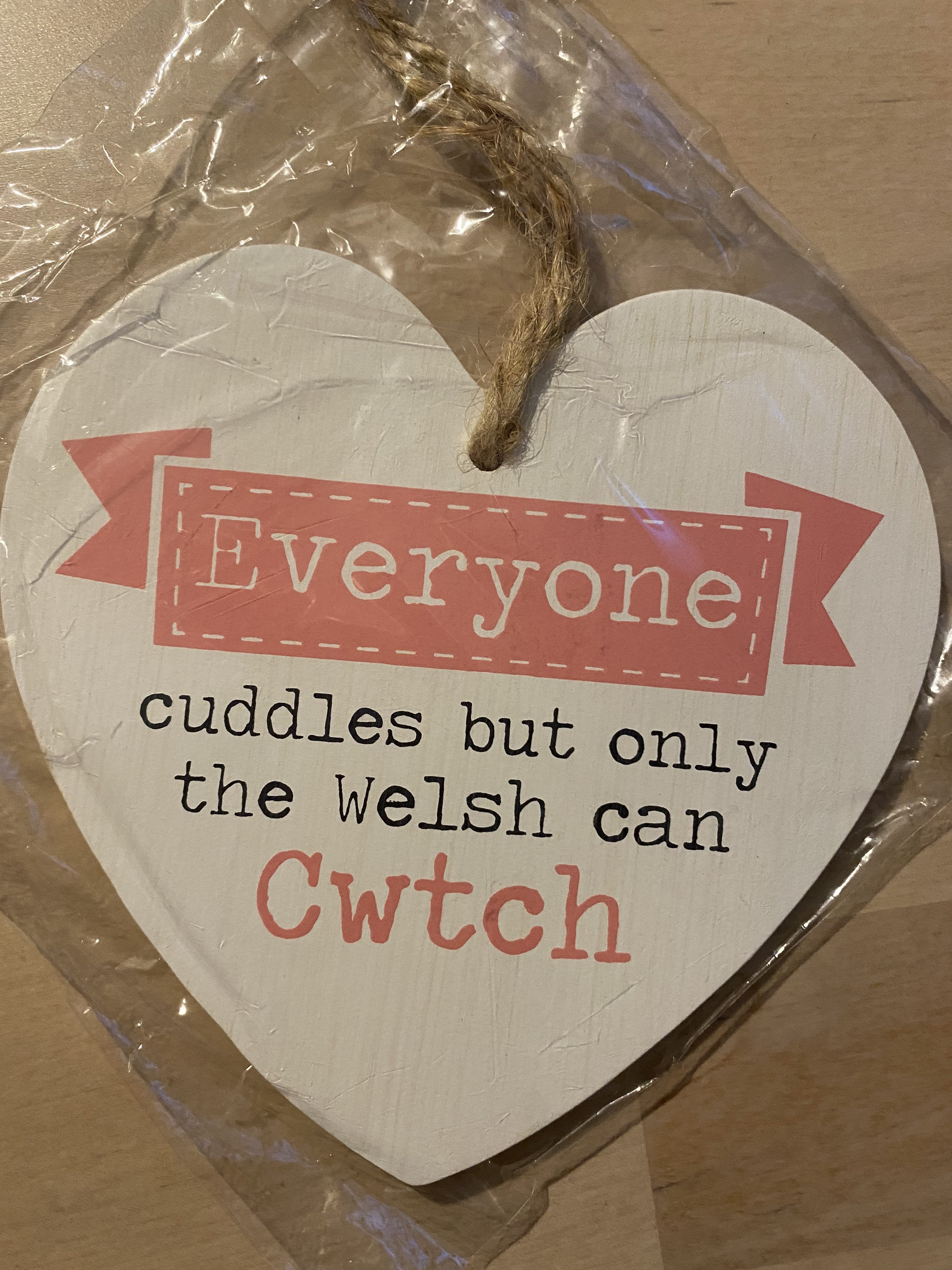 Only the Welsh Can Cwtch Wooden Sign. - Etsy