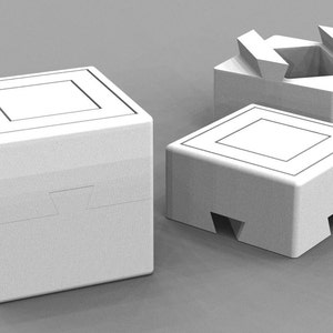 Dovetail Puzzle Jewelry Box - Etsy