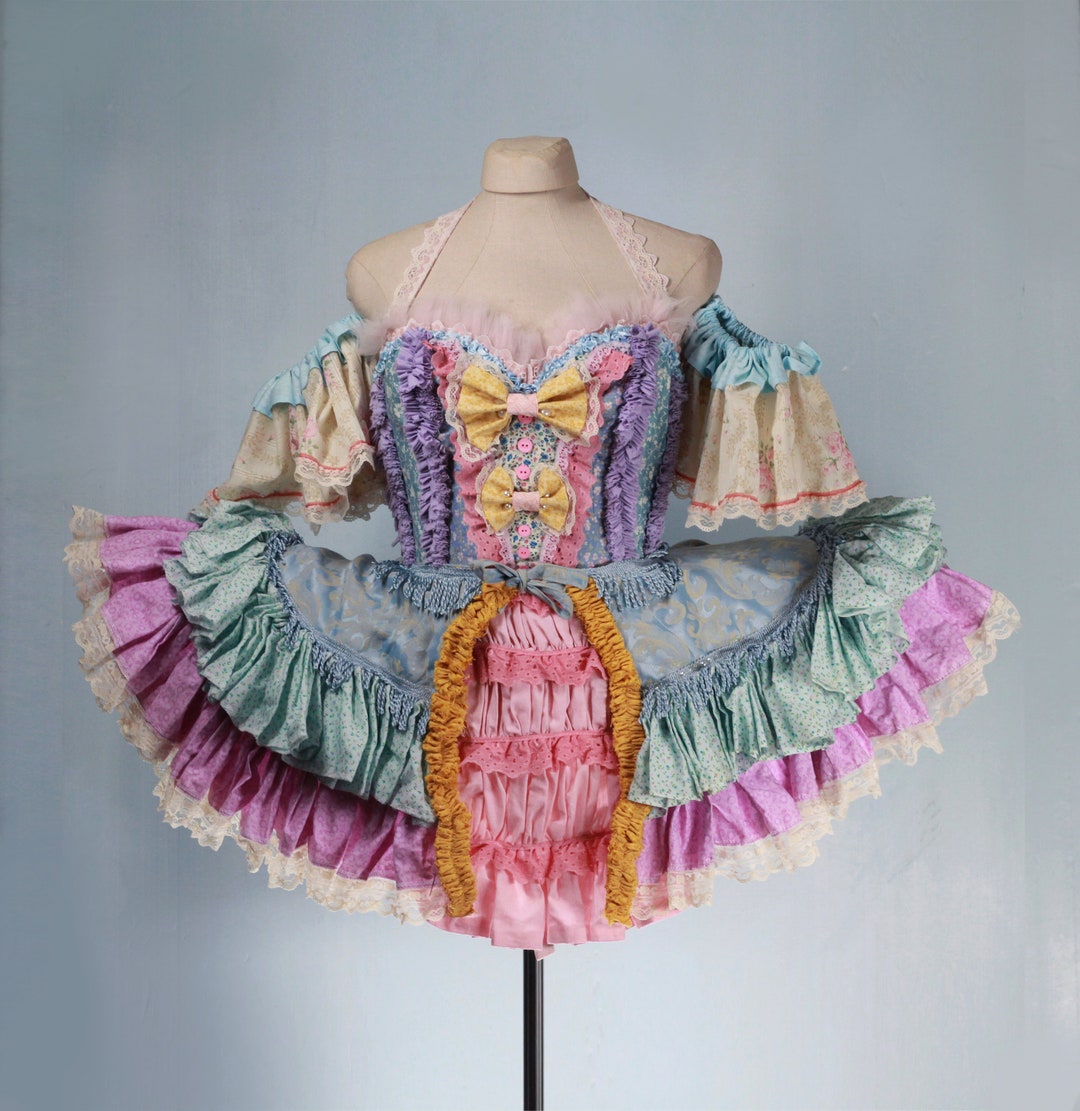 Marie Antoinette Dress, Drag Queen Dress, Lolita Dress, Pastel Goth ...