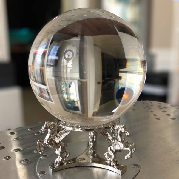 Large Crystal Ball - Etsy