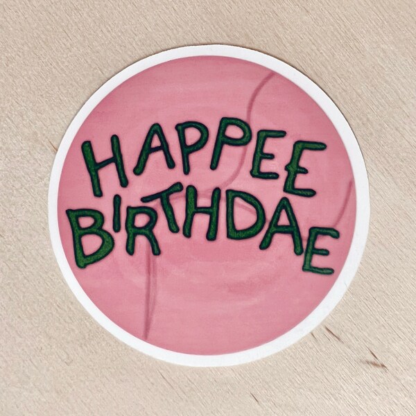 Happee Birthdae - Etsy