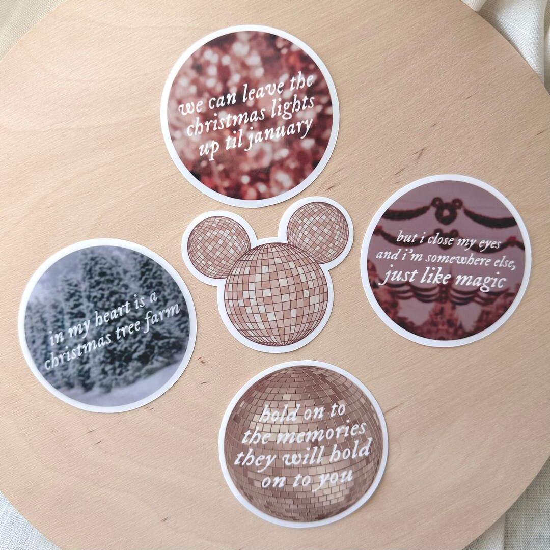 Swiftmas Sticker Pack Taylor Swift Lyrics Christmas and New Years Gifts ...