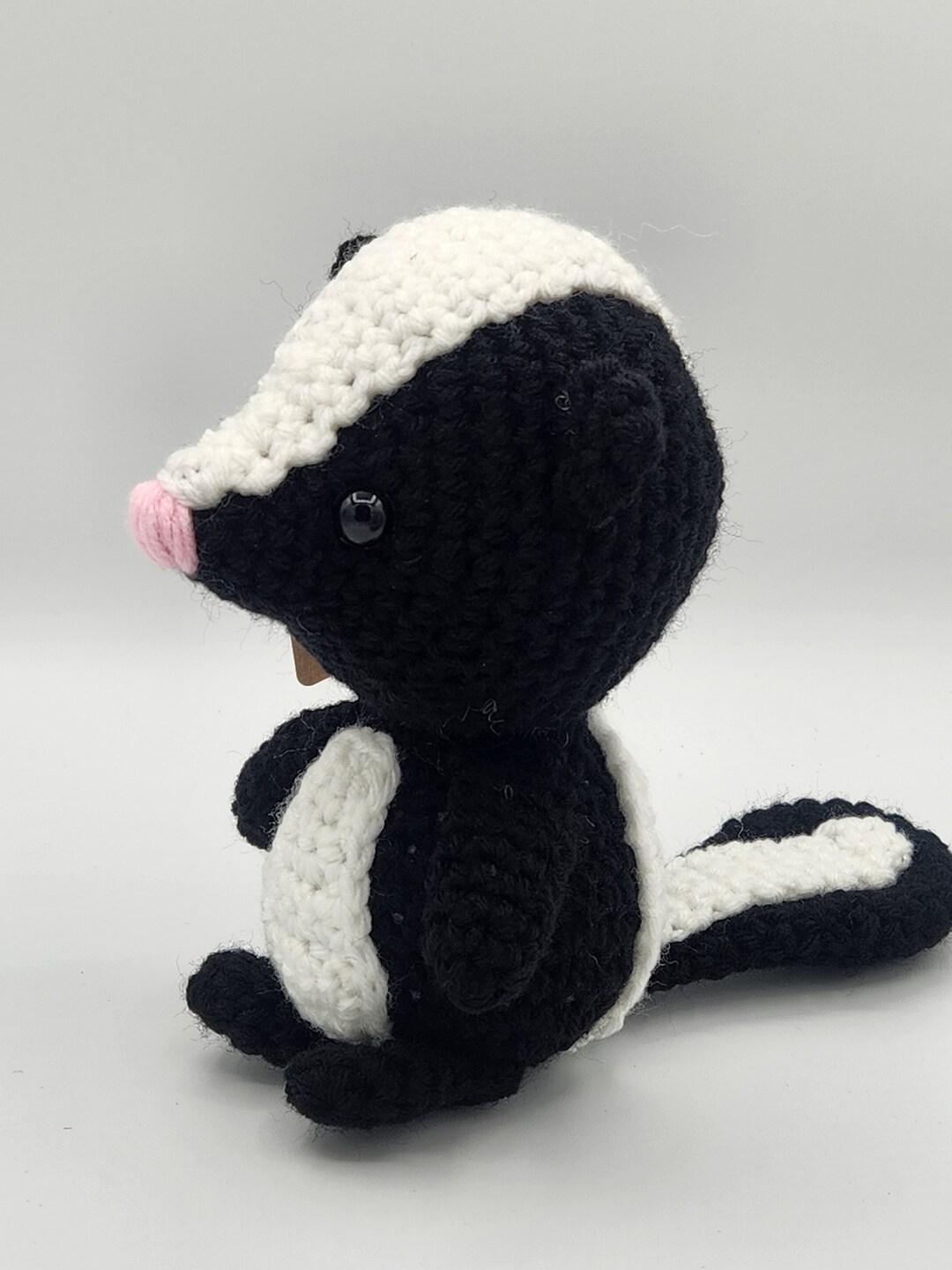 Stuffed Crochet Skunk - Etsy