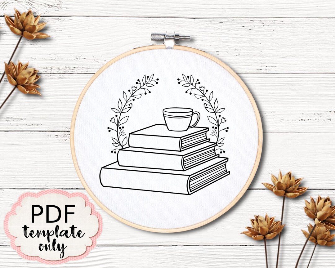 Embroidery Book PDF Pattern Template ONLY Hand Embroidery Pattern ...