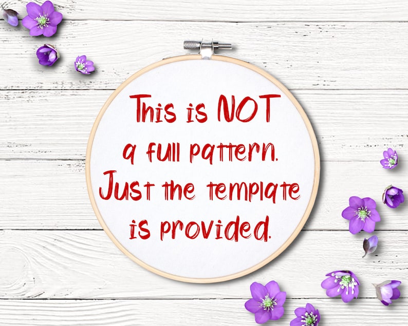 Embroidery Giraffe PDF Pattern Template ONLY Hand Embroidery Pattern ...