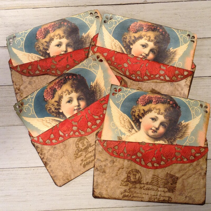 Angel Postcards - Etsy