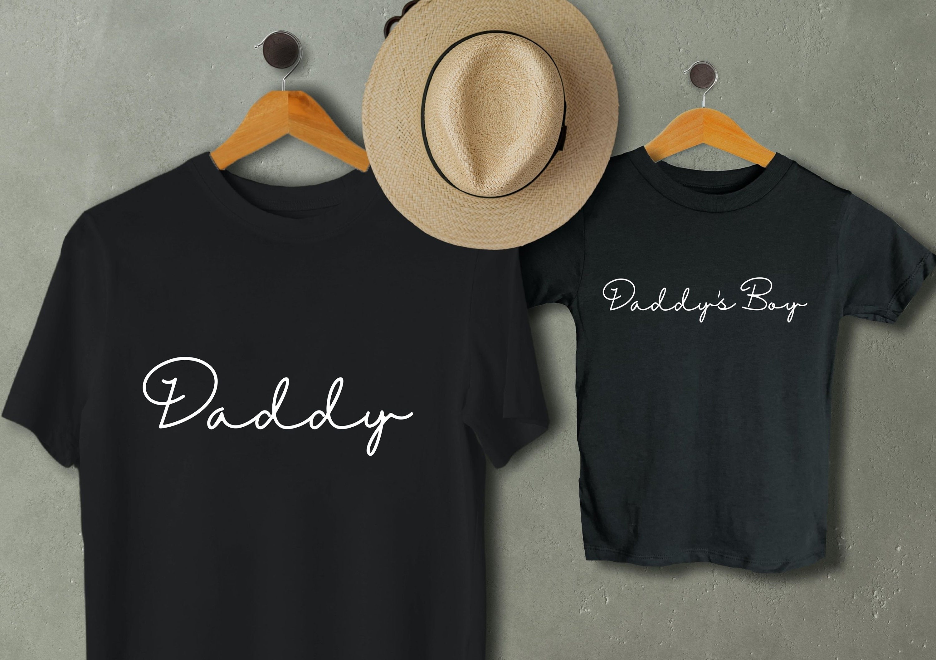 Daddy Daughter Daddy Son T Shirts Daddy's Girl | Etsy
