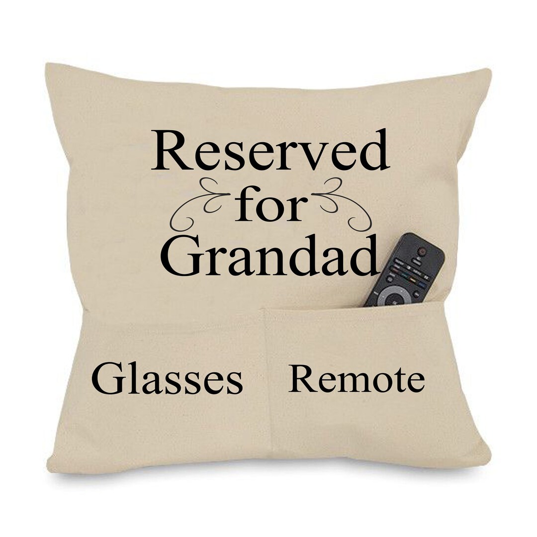 Personalised Cushion With Reserved for Name and Pockets ~ Lovely ...