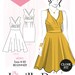 PDF Simple Sew Lucille Dress Combi Sewing Pattern dress Edit | Etsy