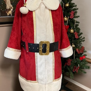 Made to Measure Classic Santa Suit. - Etsy
