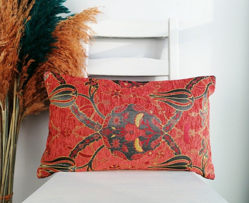 Decorative Lumbar Pillow Luxury Velvet Pillow Cover Lumbar - Etsy