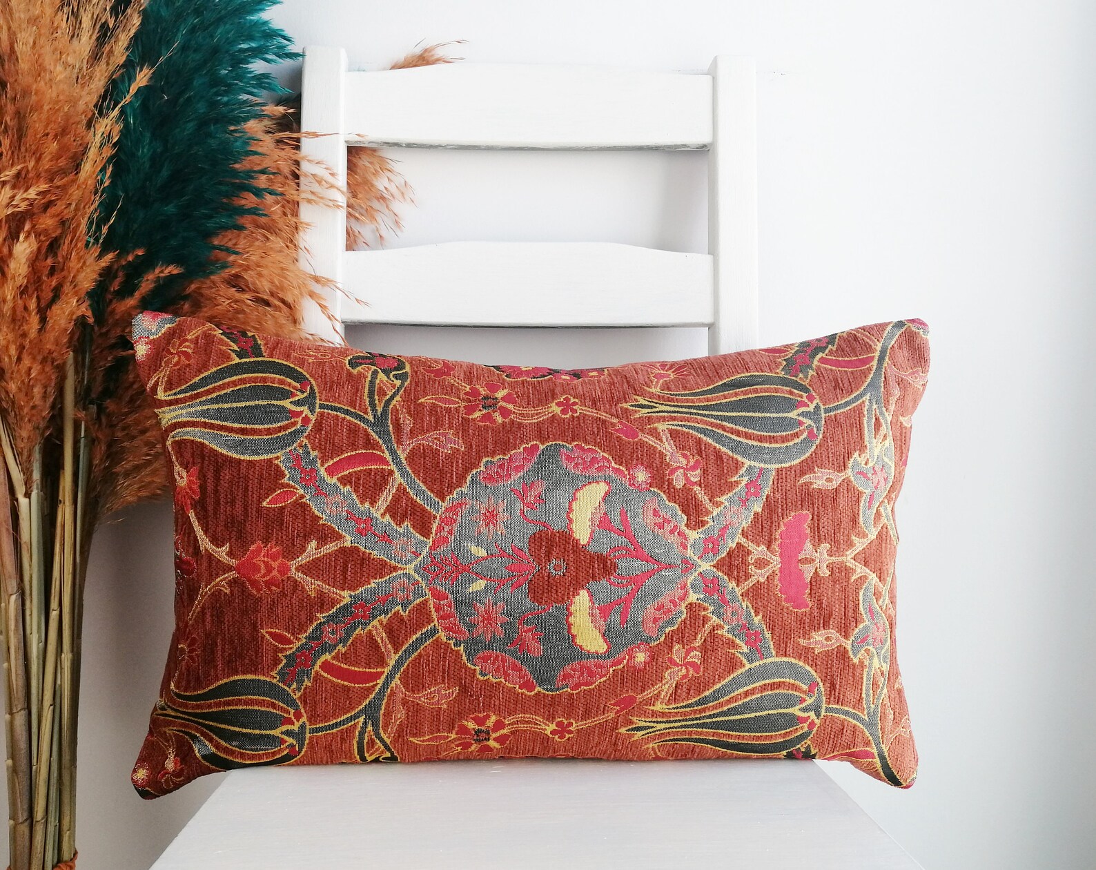 Decorative Lumbar Pillow Luxury Velvet Pillow Cover Lumbar - Etsy