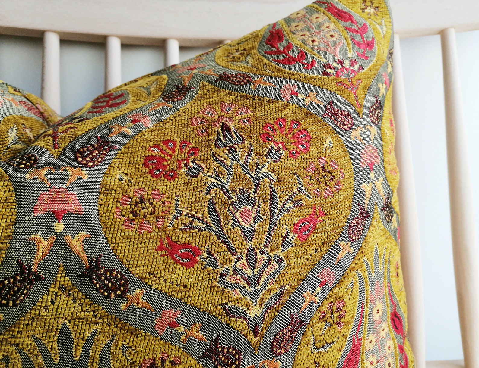 16x24 Mustard Yellow Decorative Pillow Cover Yellow Throw Pillow Accent ...