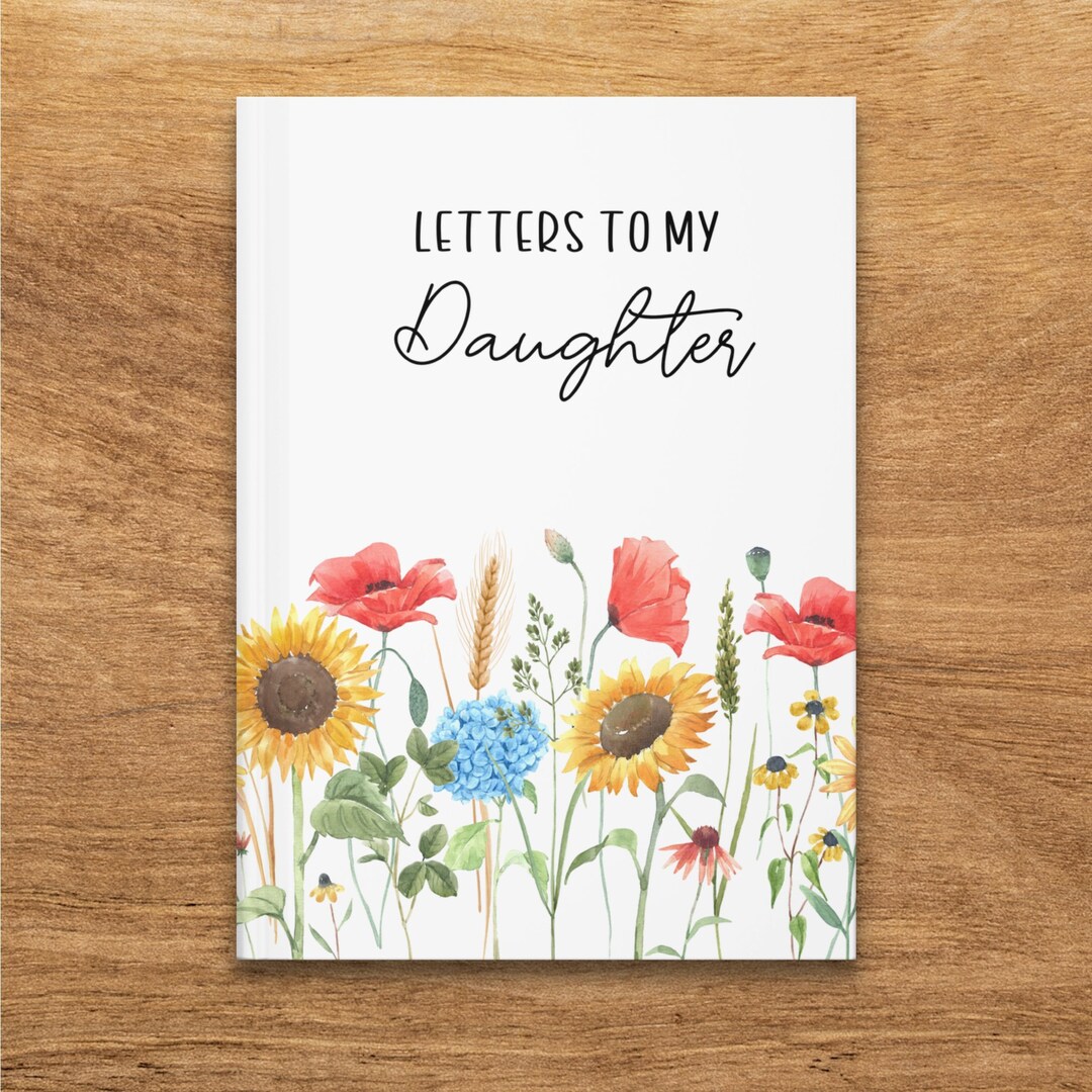 Letters to My Daughter Personalized Keepsake Memory Book | Gift From ...
