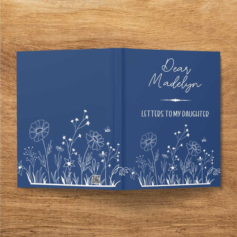 Letters to My Daughter Personalized Keepsake Memory Book Gift From Mom ...