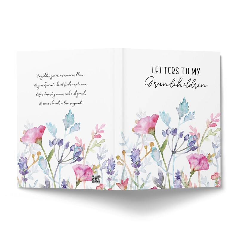 Letters to My Grandchildren Personalized Journal Keepsake Memory Book ...