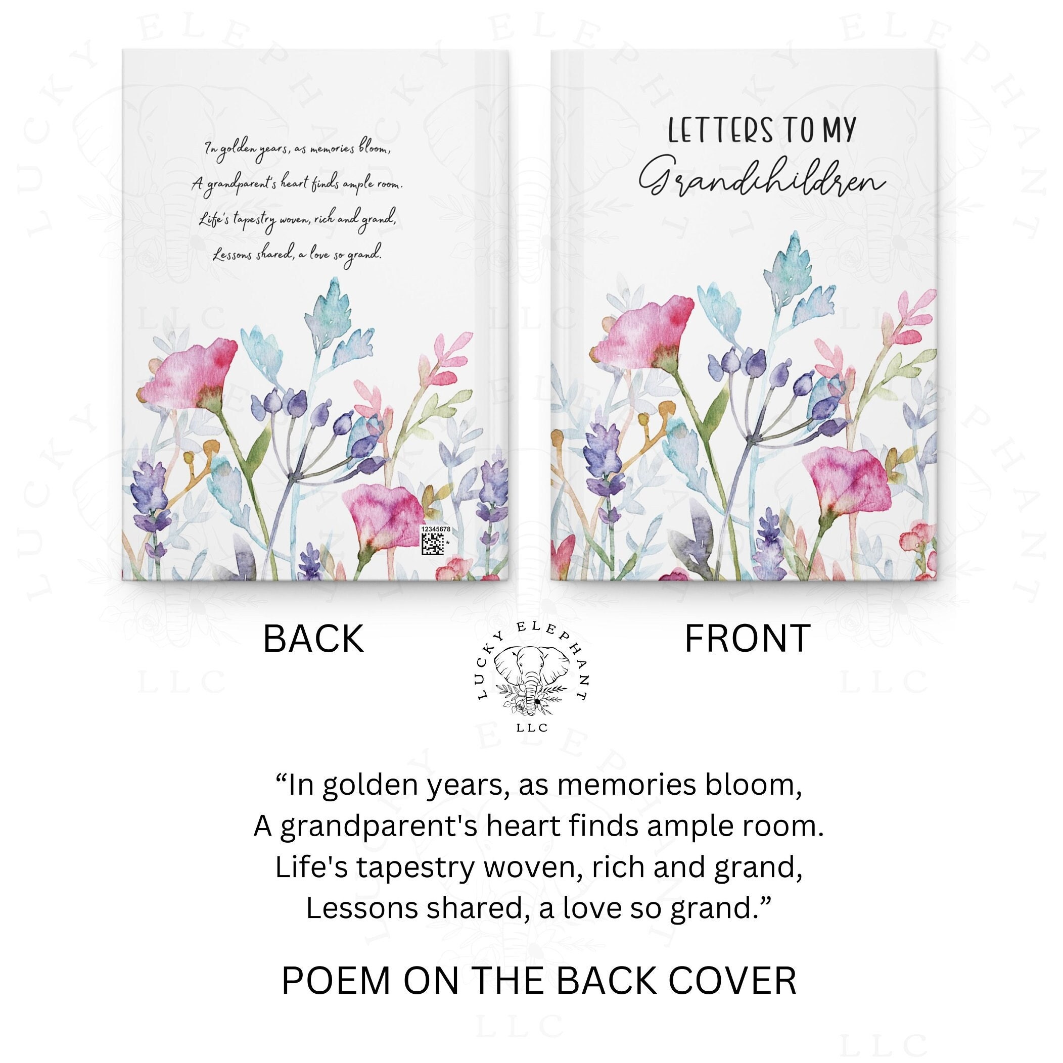 Letters to My Grandchildren, 150 Page Keepsake Journal for Grandkids ...
