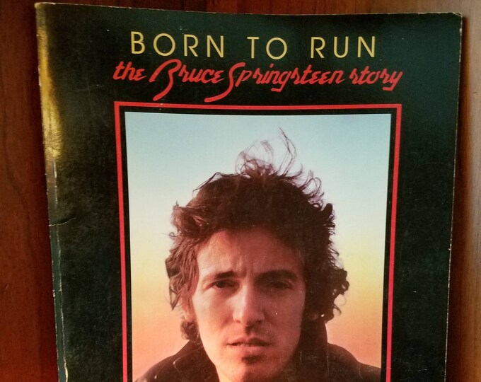 Dave Marsh Autographed Born to Run 1979 Biography of Bruce Springsteen ...