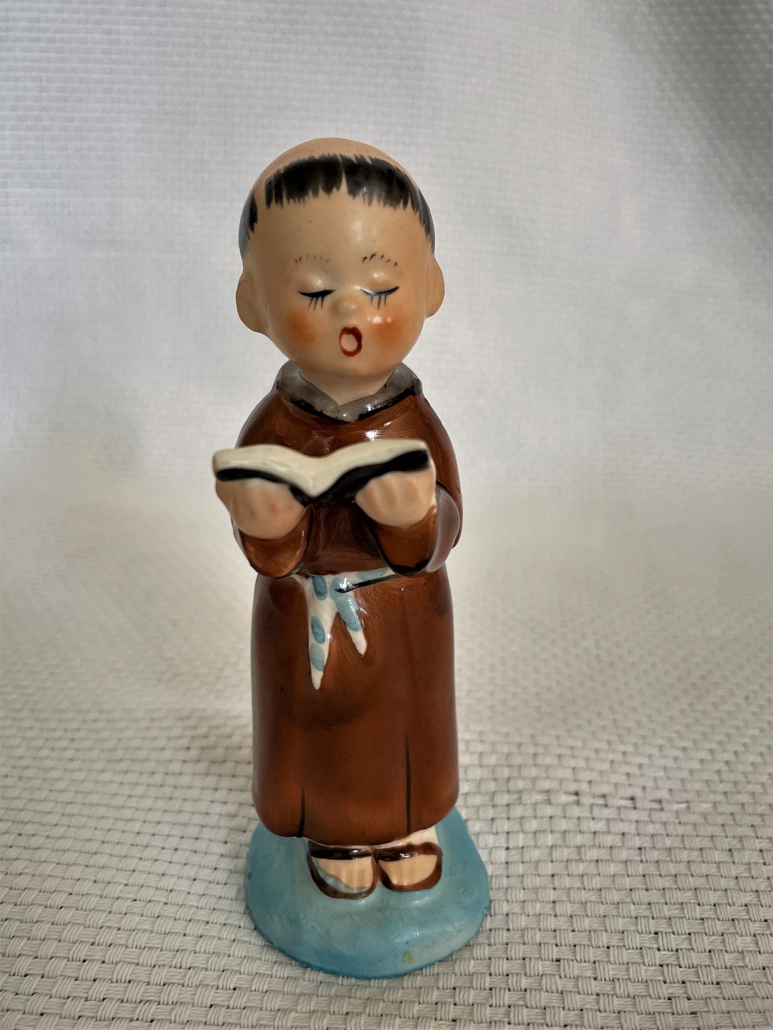 Musical Friar Monks Figurine Trio Artmark Japan | Etsy