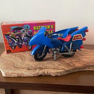 1974 Batmans Batcycle by Mego Original Box - Etsy