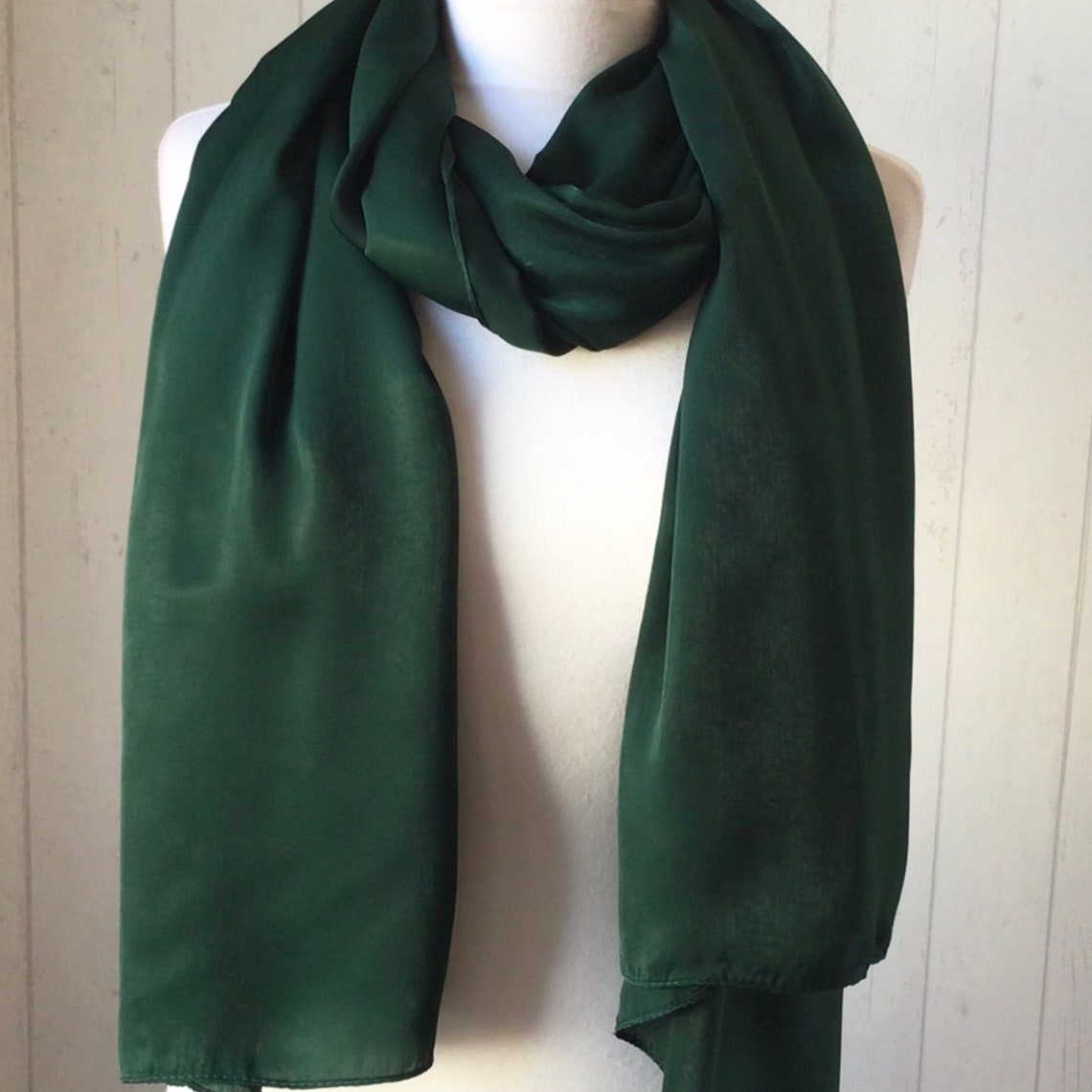 Green Silk Shawl / Dark Green Wrap Silk Shawl /silk Green - Etsy UK