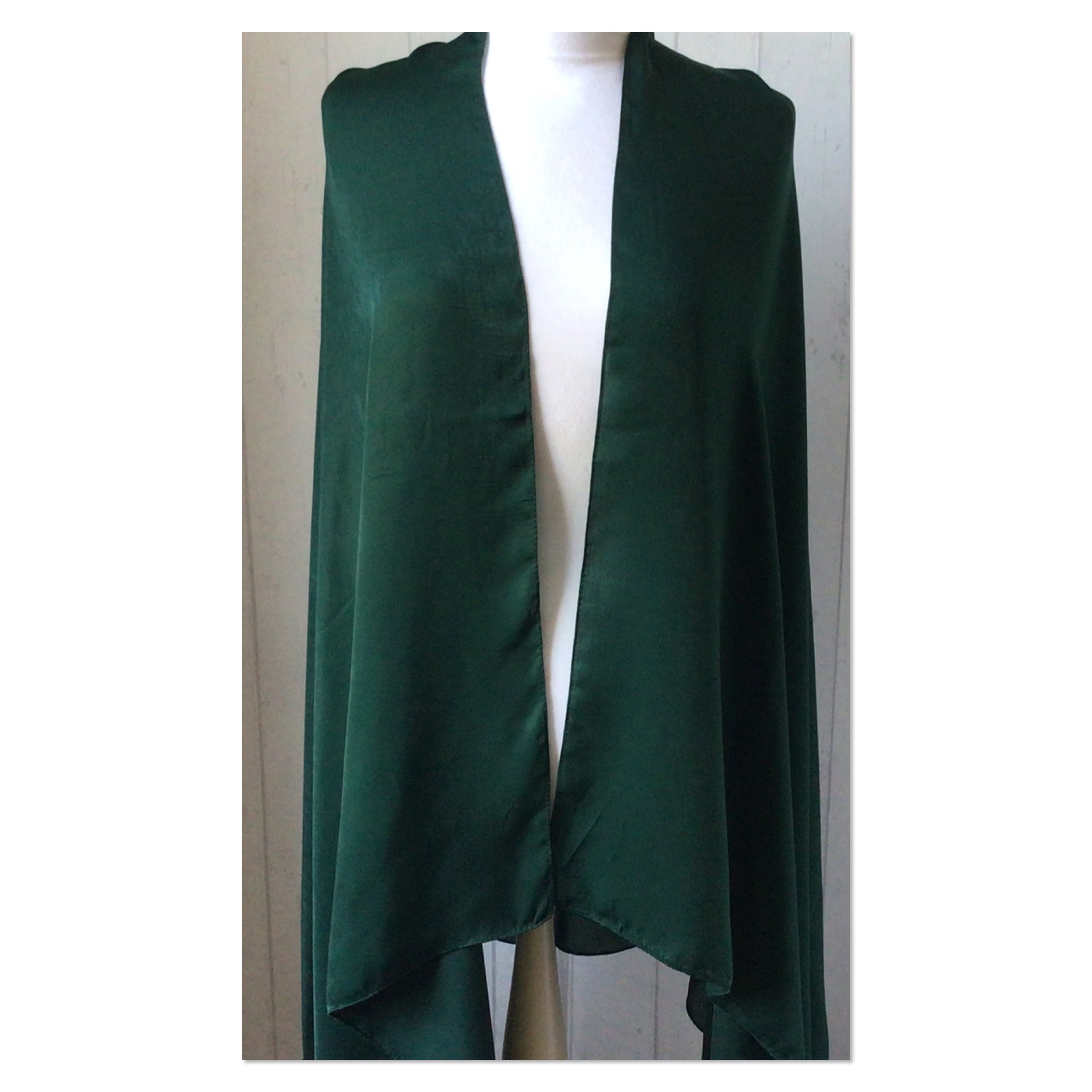 Green Silk Shawl / Dark Green Wrap Silk Shawl /silk Green - Etsy UK