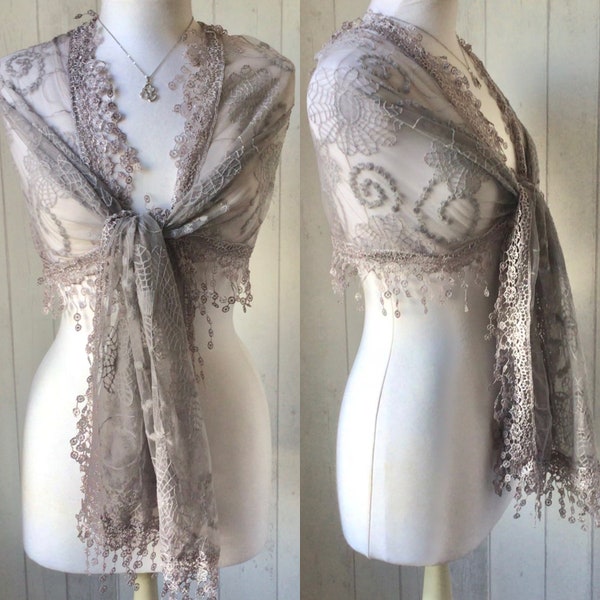 Lace Shawl - Etsy