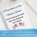 Practice Print Writing the U.S. Presidents, Tenure Dates, and Fun Facts ...