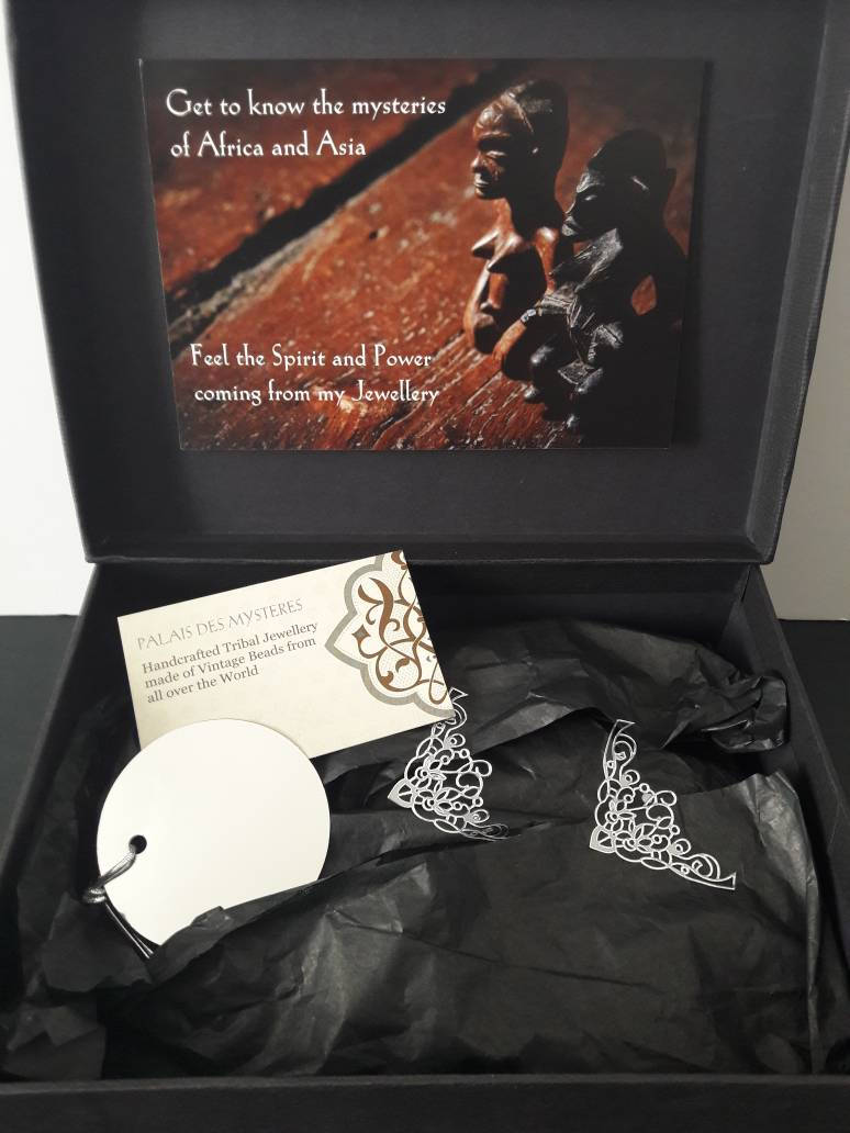 Indian Shellac Silver/red Bauxite/hebron Powderglas/bone Beads - Etsy