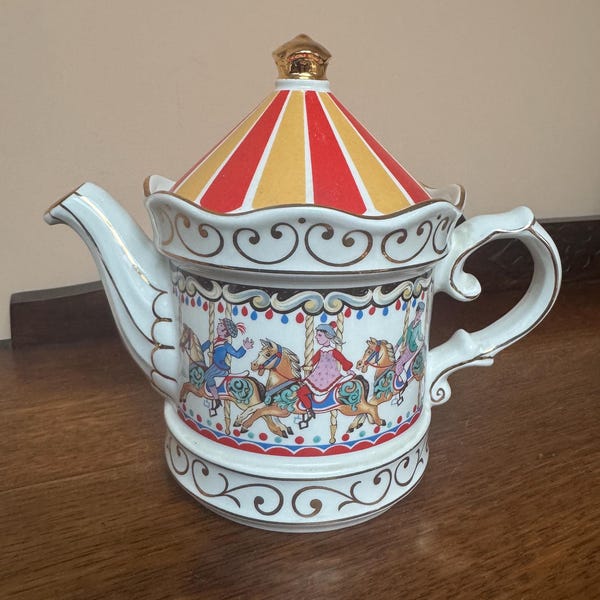 Carousel Teapots - Etsy UK