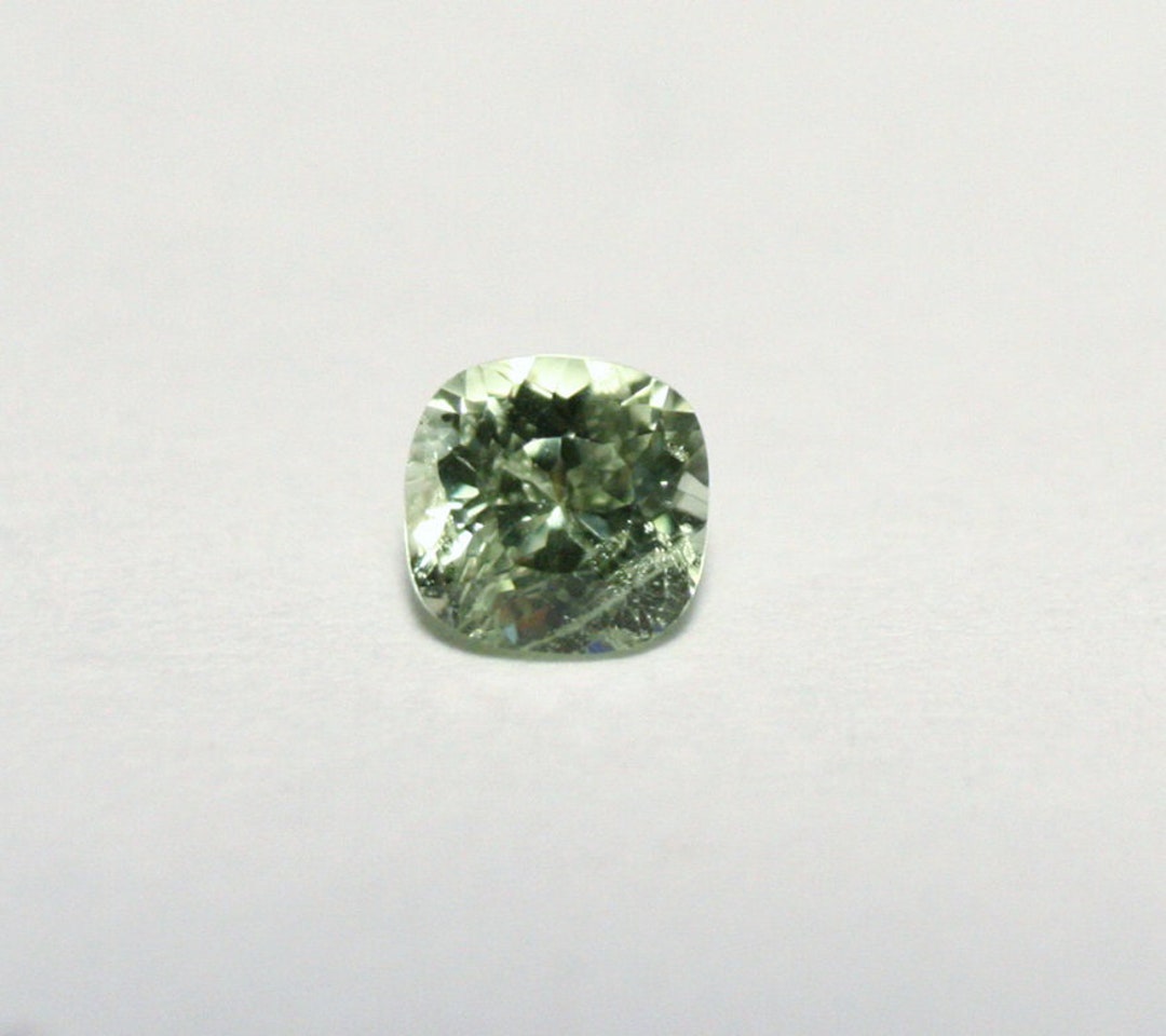 Merelani Mint Grossular Garnet 0.36ct Rare Faceted Garnet Fluorescent ...
