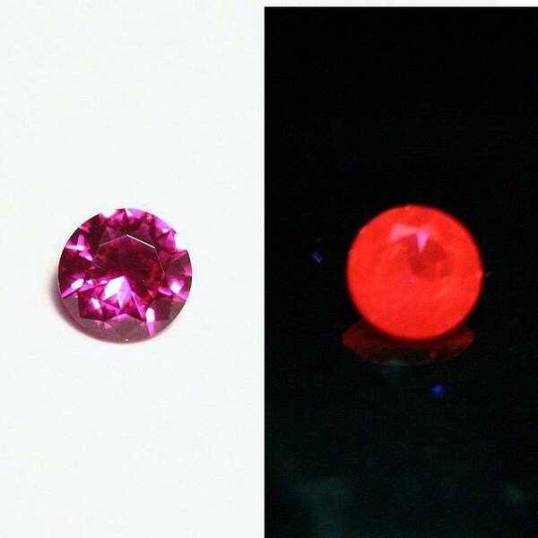 Synthetic Ruby - Etsy