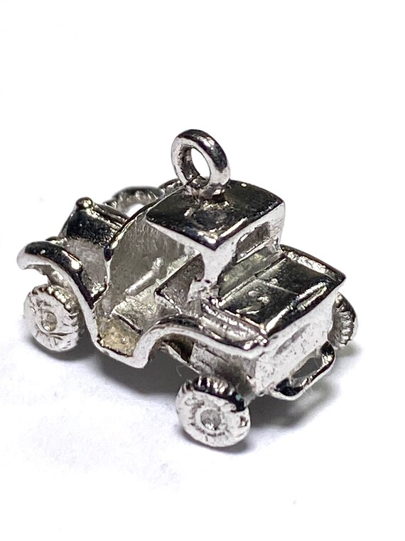 Sterling Silver Antique Car Auto Charm Vintage 4064 | Etsy