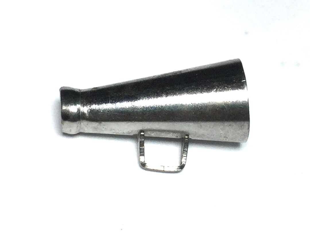 Sterling Silver Cheerleader Megaphone Charm Vintage #691 S - Etsy