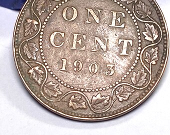 1903 One Penny Coin - Etsy