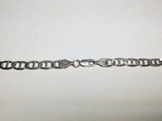 Gucci style 22 inch sterling silver necklace # 6091 - Gem