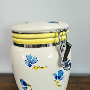 INSPIRADO Stoneline Seatle USA Hand Painted Storage Container/2 Quarts ...