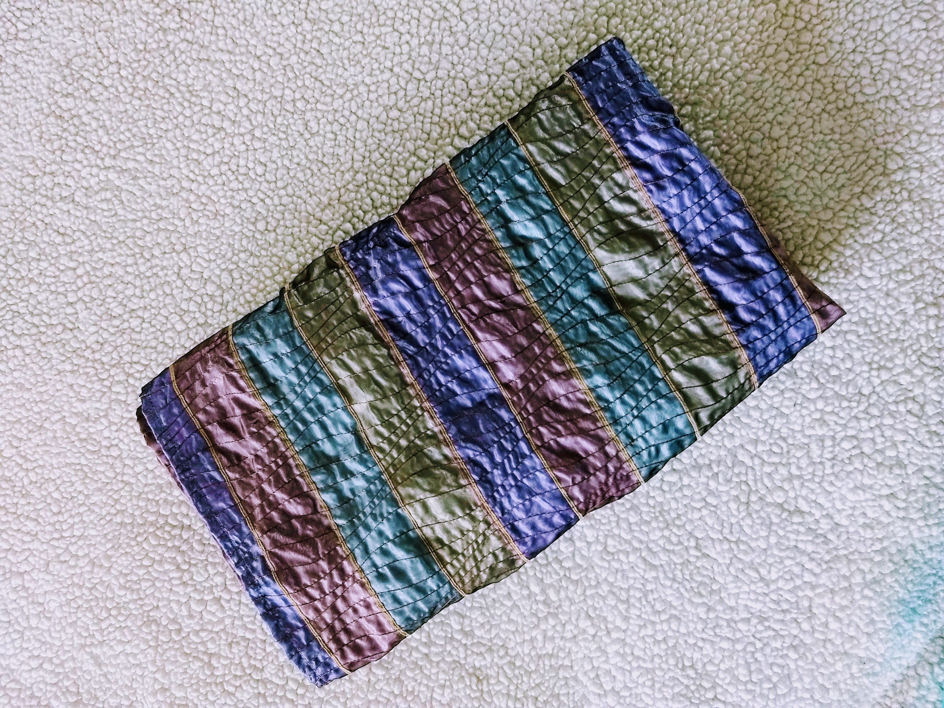 Unique Colorful Straps Shower Curtain/multicolor Rare Silky - Etsy